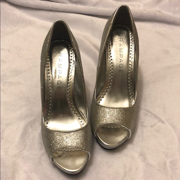 Rampage | Shoes | Rampage Glitter Heels | Poshmark